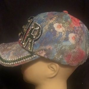 Accessories | Rhinestone Sequence Denim Star Fashion Cap | Poshmark